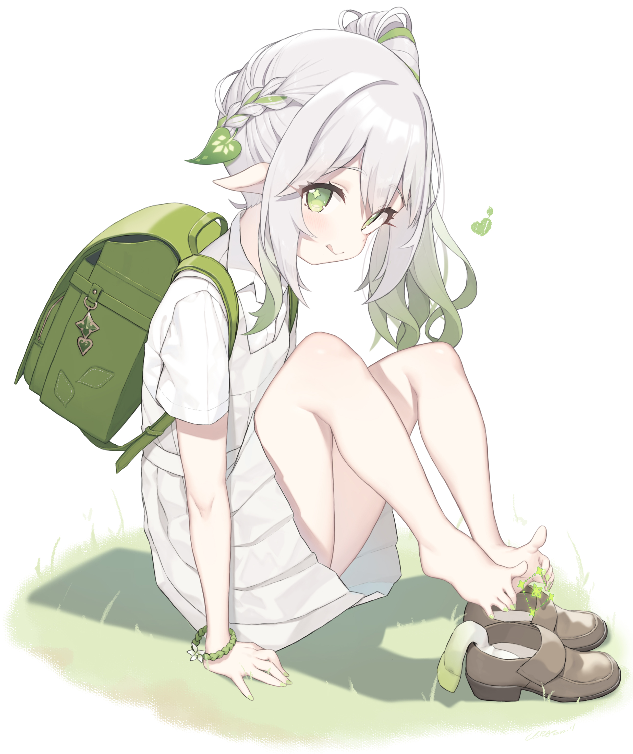 cloba genshin impact nahida feet pointy ears seifuku | #1036050 | yande.re